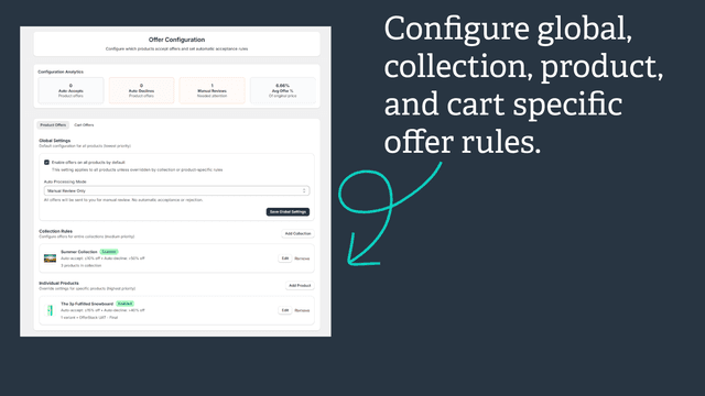 OfferStack - Smart Offer Management for Shopify